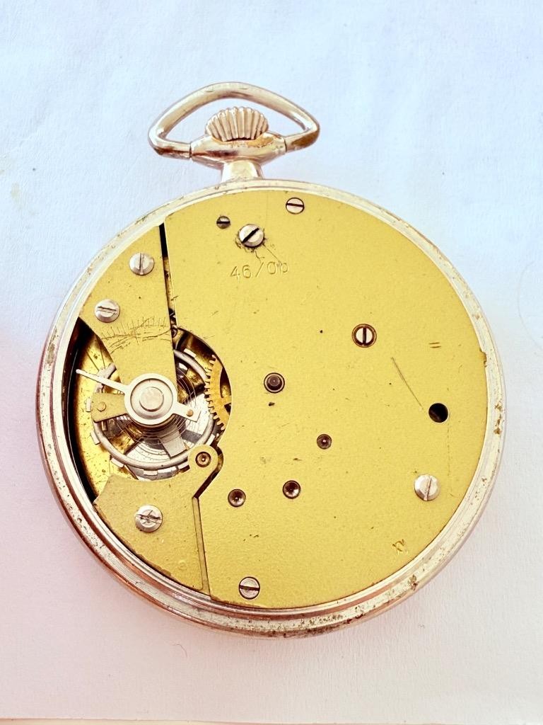 WWII Antique U-Boat Officer’s Pocket Watch – Military Black Dial – Rare ...